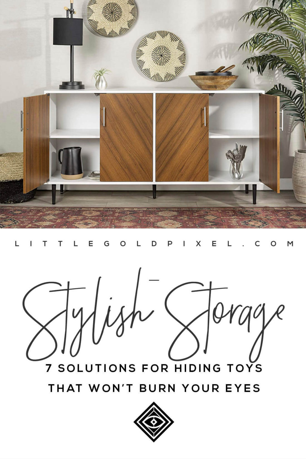 7 Stylish Toy Storage Ideas • Little Gold Pixel