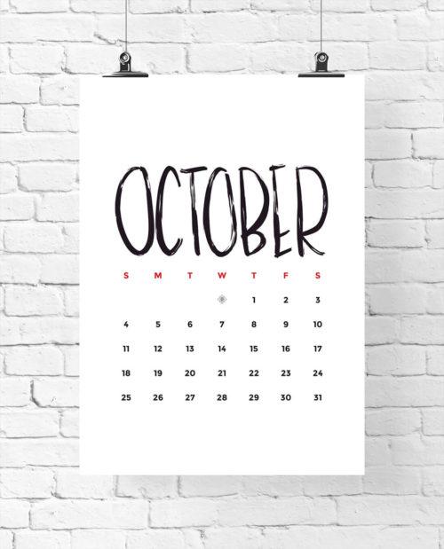 Free Printable 2020 Calendar • Little Gold Pixel