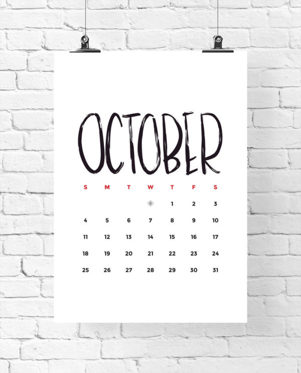 Free Printable 2020 Calendar • Little Gold Pixel